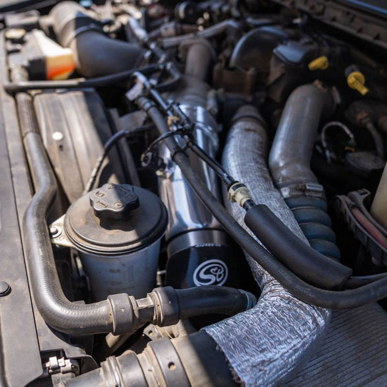 S&B Cold Side Intercooler Pipe | 2017+ F-250 / 350 | 6.7L Powerstroke ...